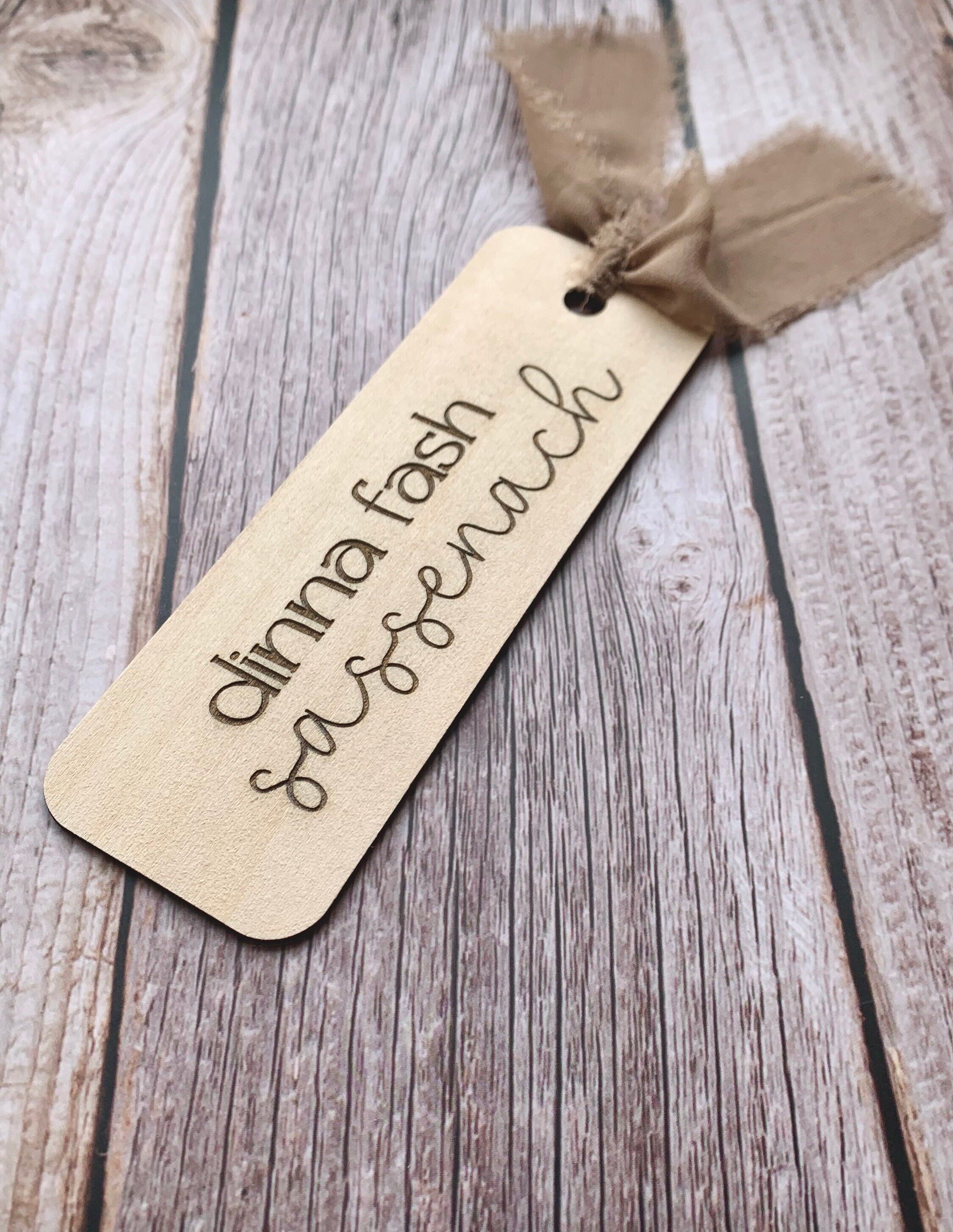 Sassenach Bookmark Outlander Inspired Bookmark Outlander Gift Bookmark ...