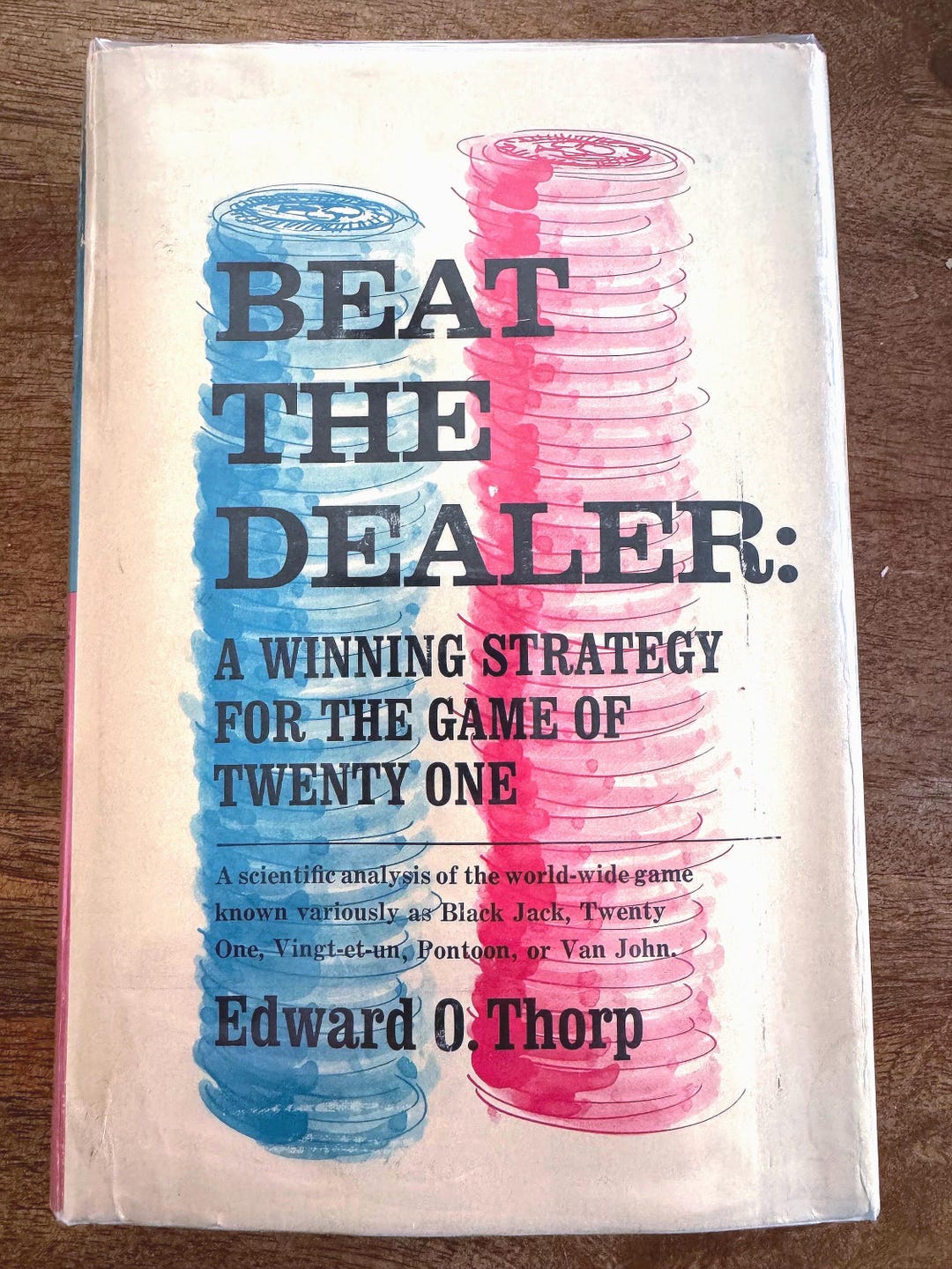 Beat the Dealer by Edward O. Thorp 1962 First Edition 1st Printing W ...