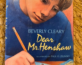 Dear Mr. Henshaw BEVERLY CLEARY Signed First Edition 1st Printing 1983 ...
