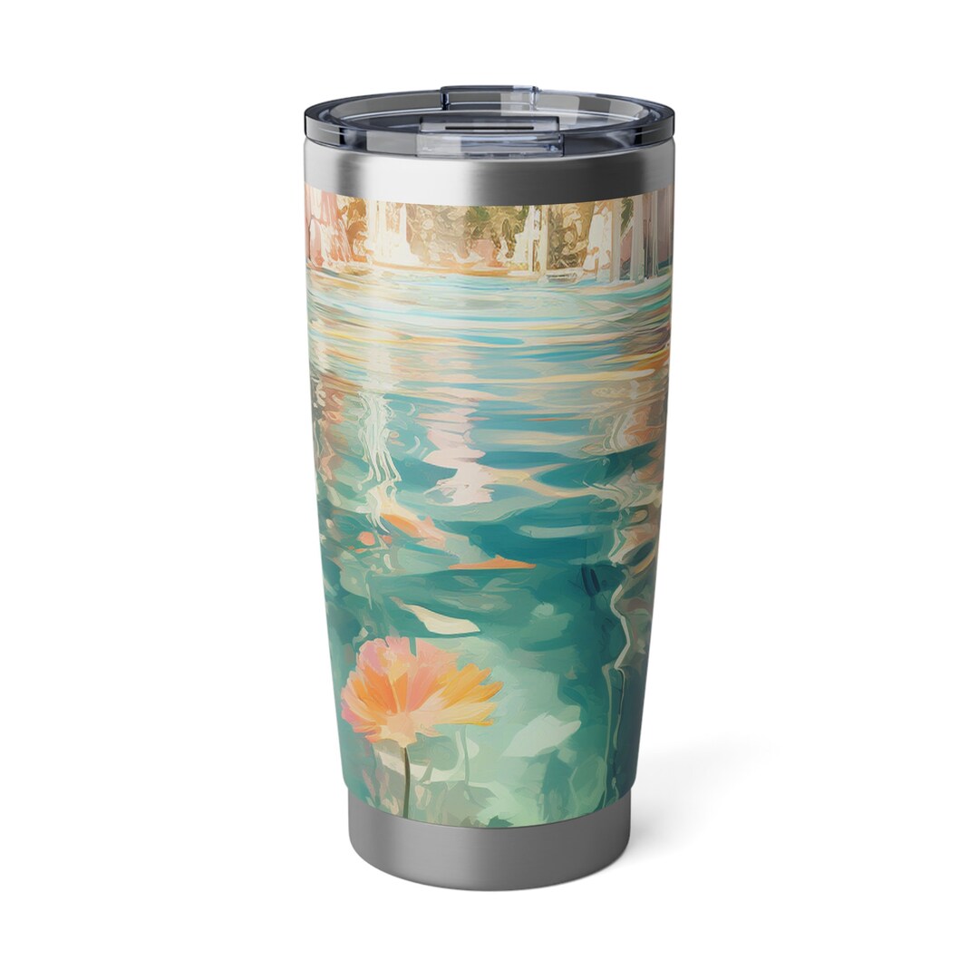 Tropical Serenity Oasis 20oz Tumbler - Etsy