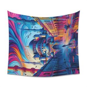 Iridescent Haven of Tranquility - Tapestry - Etsy