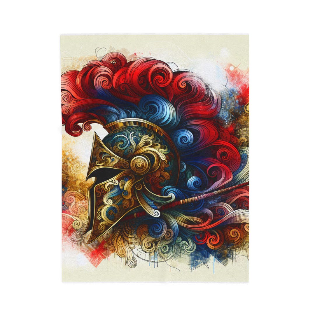 Gladiator's Aura - Plush Blanket - Etsy