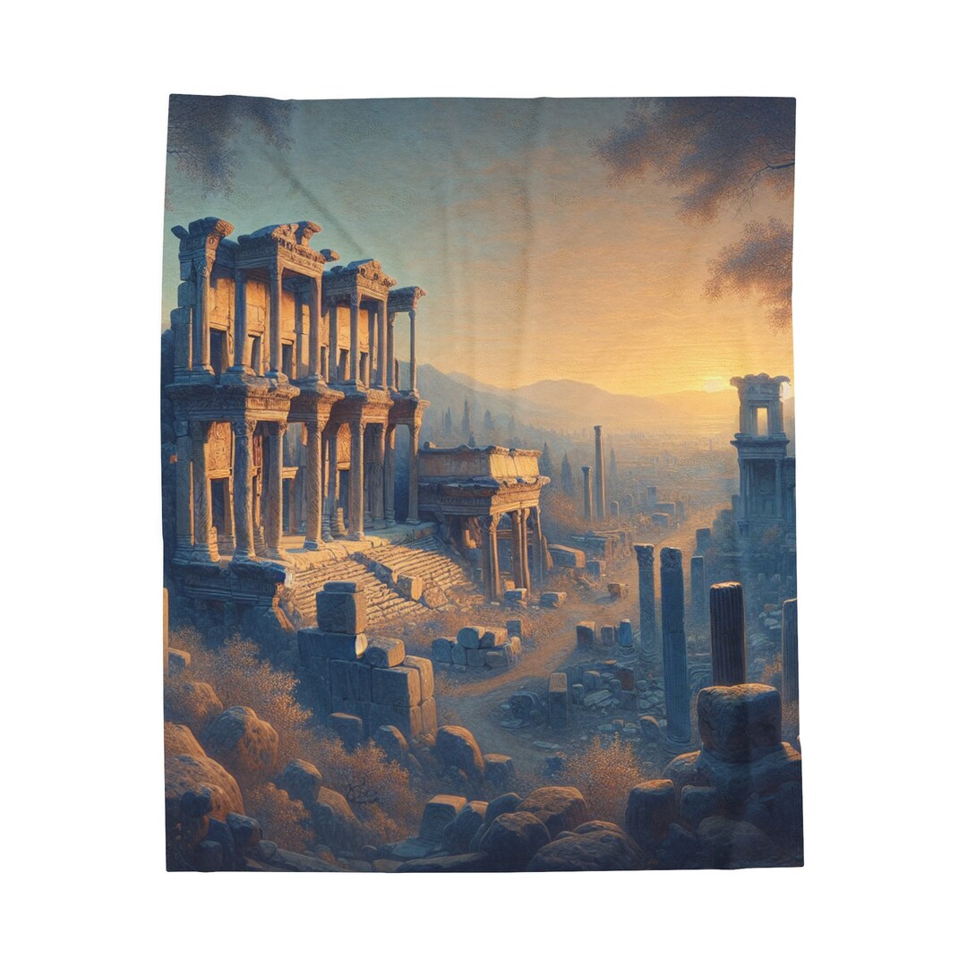 Ancient Dawn- Plush Blanket - Etsy