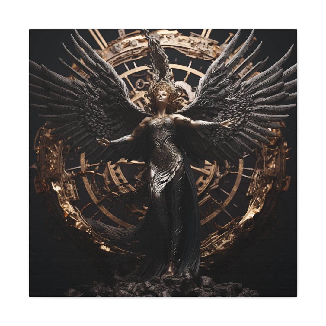 Guardian of Time Canvas - Etsy