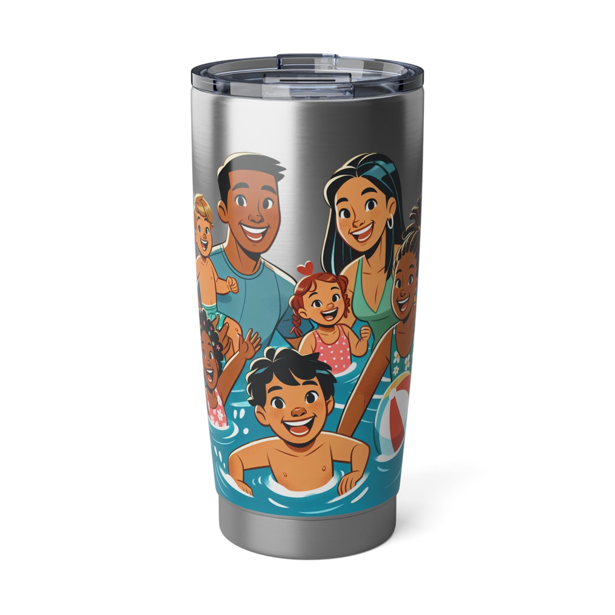 Family Fun at the Pool 20oz Tumbler - Etsy