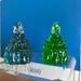 Boyd Glass Uranium Carnival Cased Jennifer Nancy Sculptures - Etsy