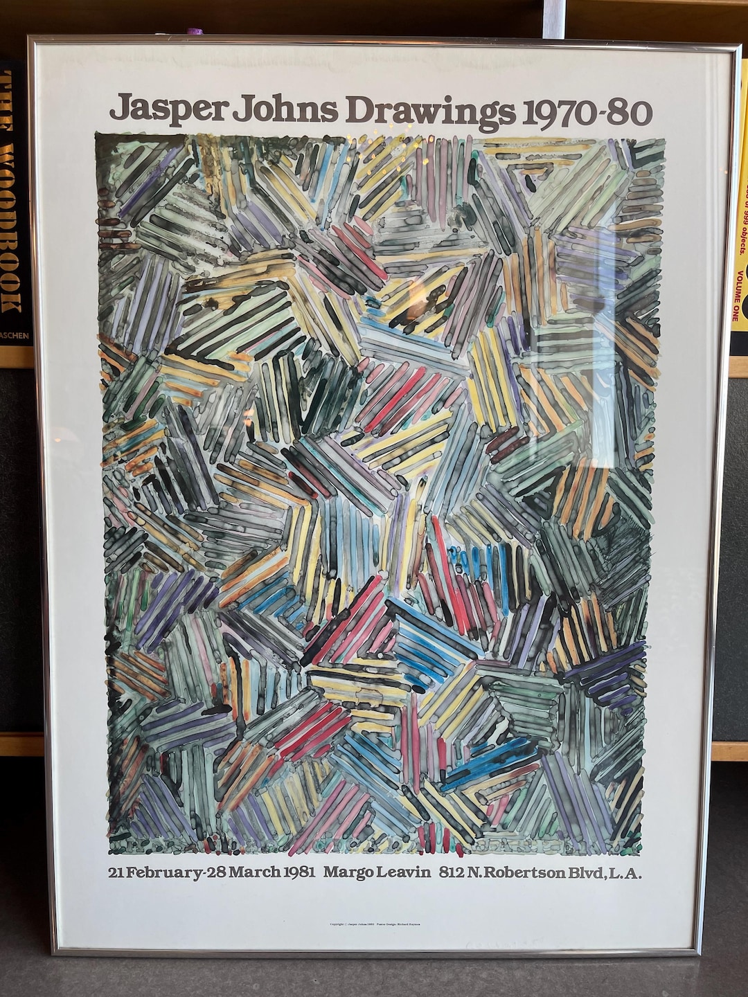 81 Jasper Johns Framed Drawings Exhibition Print Poster - Etsy