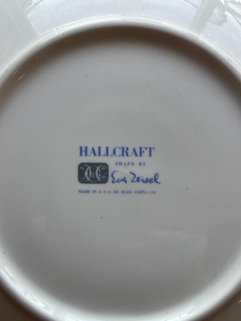 Scultura Captrice Hallcraft Center Bowl di Eva Zeisel degli anni '50 ...