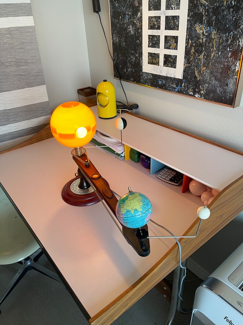Trippensee Vintage Planetarium Solar System Model Lamp Space Age Midcentury - Etsy