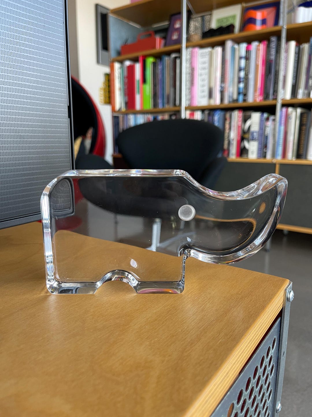 Vintage Denji Takeuchi Rhino Sculpture Sasaki Glass Silvio Russo ...