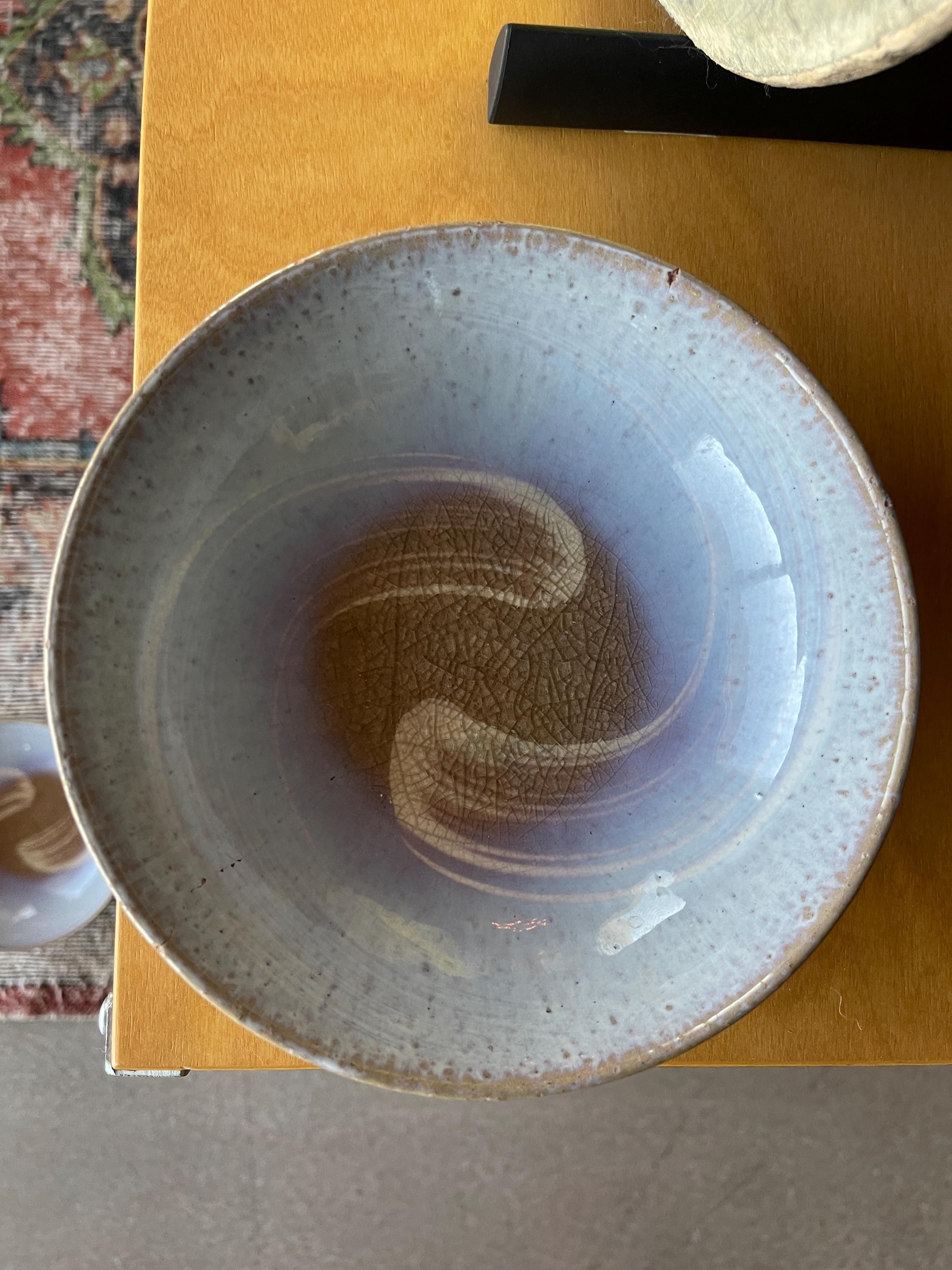 Vintage Hagi Yaki Japanese Glass Pottery Hachi Sora Blue Set - Etsy