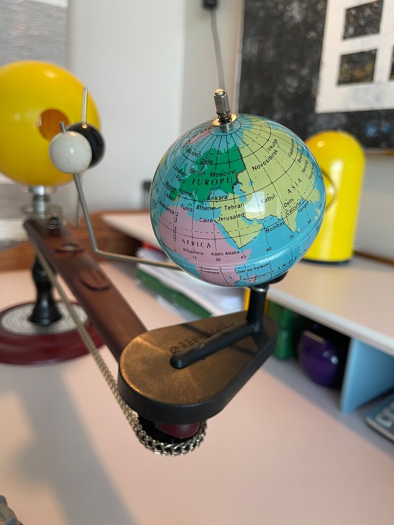 Trippensee Vintage Planetarium Solar System Model Lamp Space Age Midcentury - Etsy