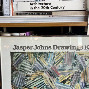 81 Jasper Johns Framed Drawings Exhibition Print Poster - Etsy