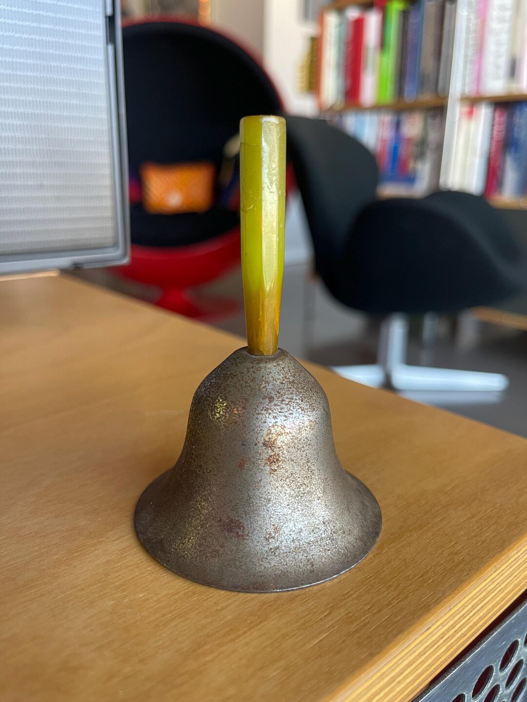 Vintage Bakelite Service Bell Chime Sculpture Object Etsy 