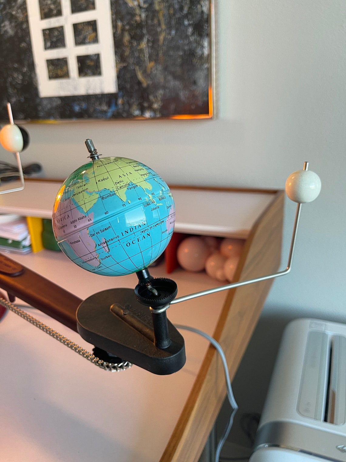 Trippensee Vintage Planetarium Solar System Model Lamp Space Age Midcentury - Etsy