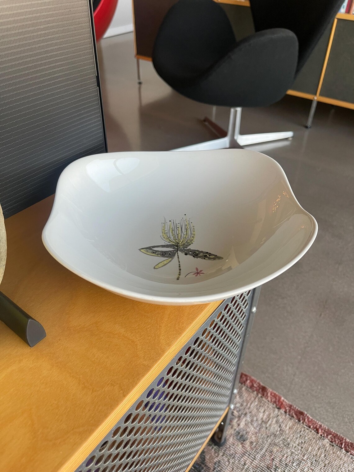 Scultura Captrice Hallcraft Center Bowl di Eva Zeisel degli anni '50 ...