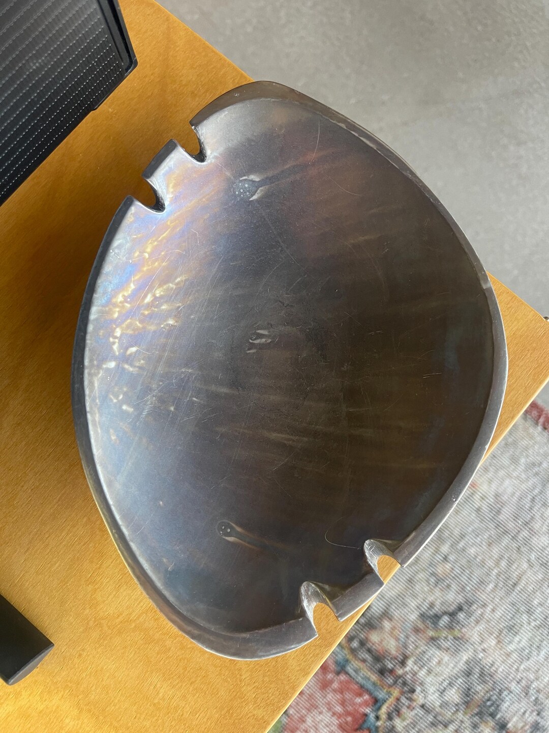 Large Vintage Nambe Metal Boomerang Nut Bowl Ashtray Form #763 - Etsy