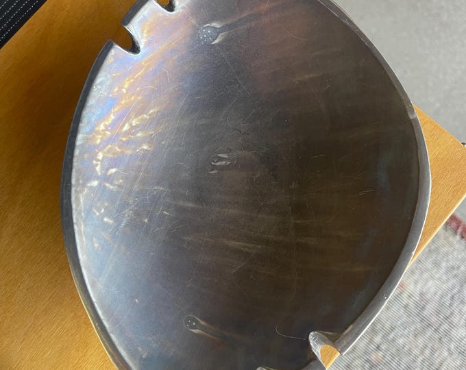 Large Vintage Nambe Metal Boomerang Nut Bowl Ashtray Form #763 - Etsy