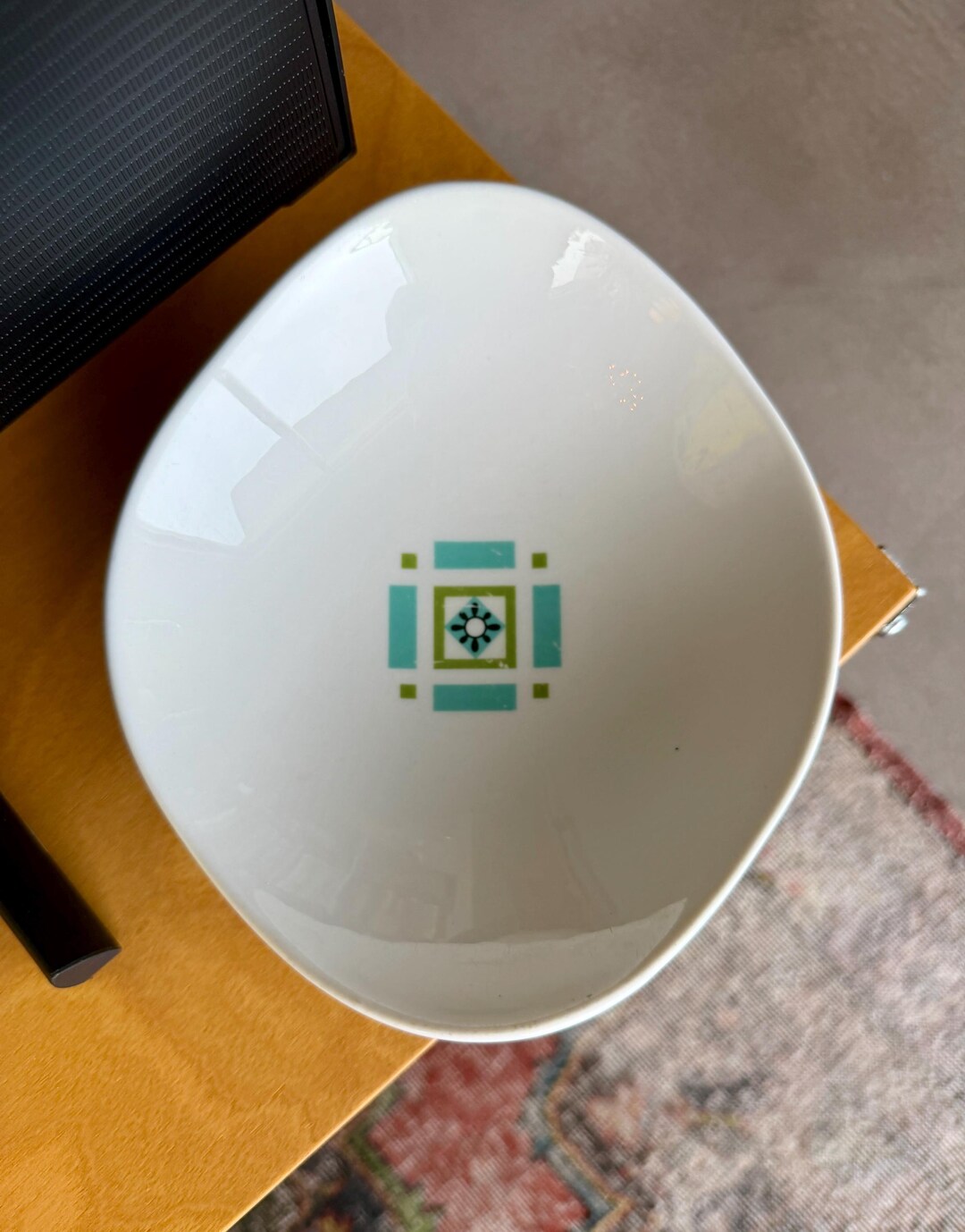 69 Ben Seibel Iroquois Bombay Green Pattern Bowl Catchall Vide Poche - Etsy