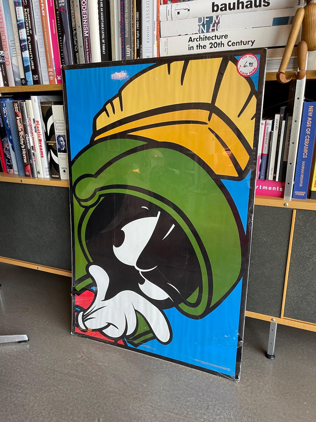 90s Marvin the Martian Poster Print Original Packaging Labels Pop Art ...