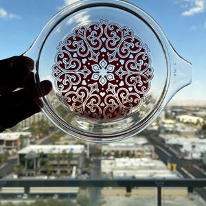 Rare Pyrex Celtic Floral Hearts Scroll Glass 470 C Catchall - Etsy