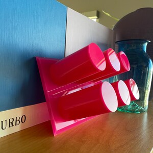 Pink Acrylic Sculpture Object Pop Art Display Stand - Etsy