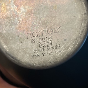 Fred Bould Nambe Metal Twist Sculpture Space Age Shaker - Etsy