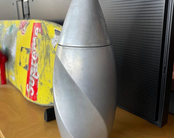 Fred Bould Nambe Metal Twist Sculpture Space Age Shaker - Etsy