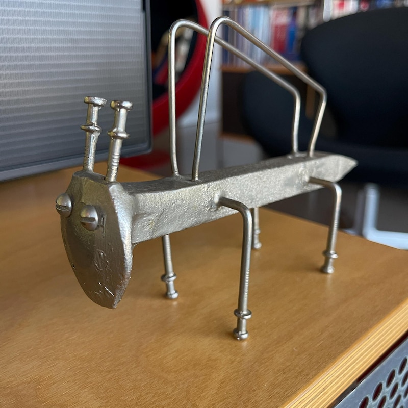 Metal Cricket Sculpture - Etsy