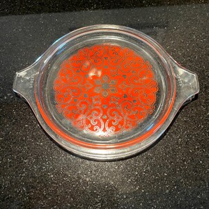 Rare Pyrex Celtic Floral Hearts Scroll Glass 470 C Catchall - Etsy