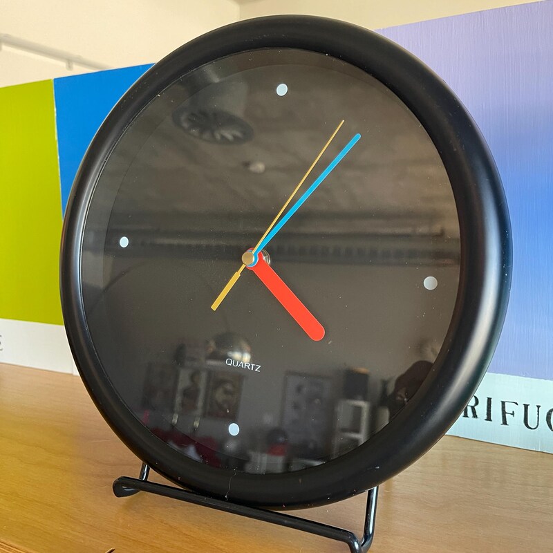 Memphis Clock - Etsy UK