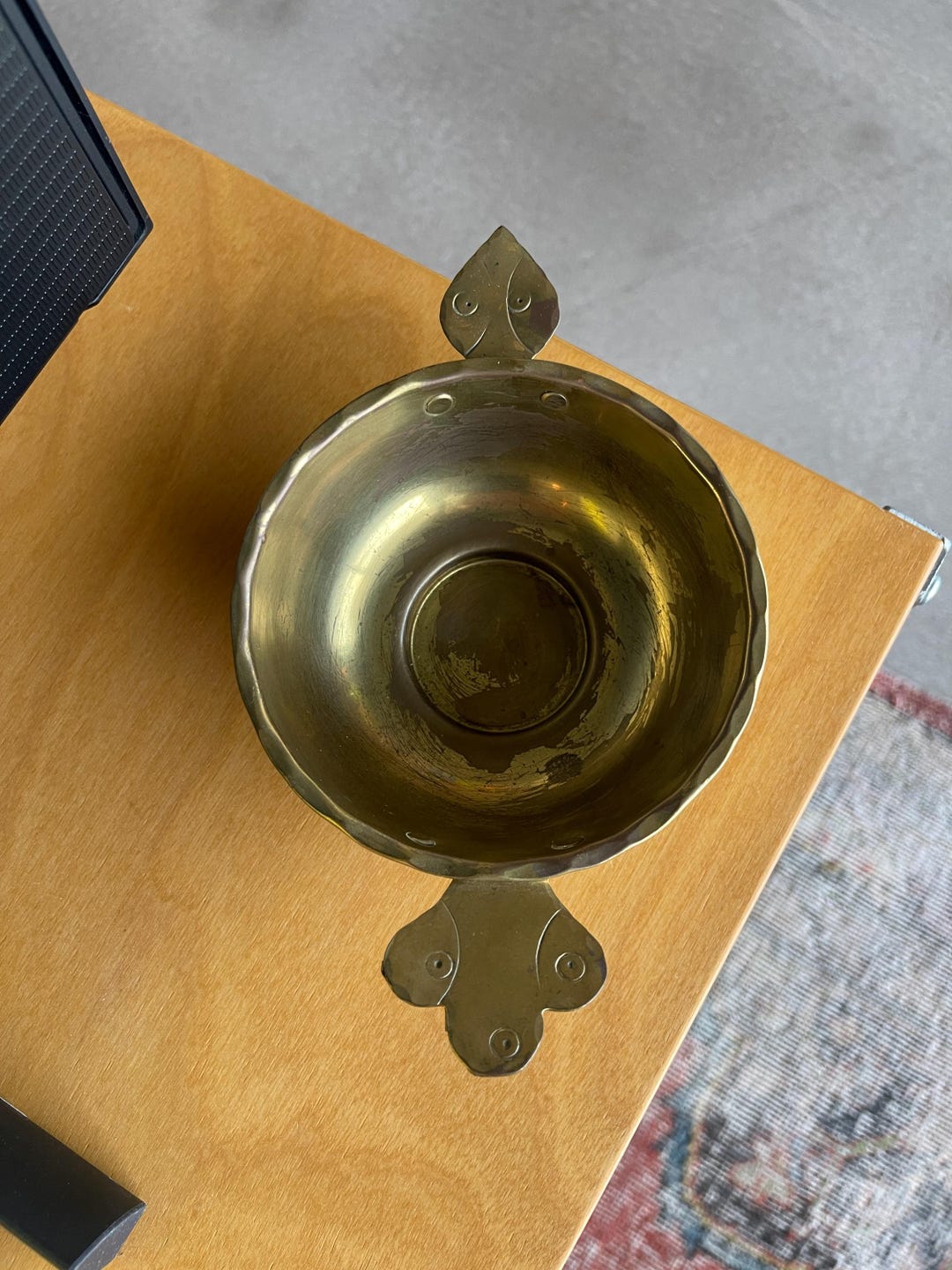 Swedish Copper Brass Viking Drinking Cup Porringer Scandinavian Design ...