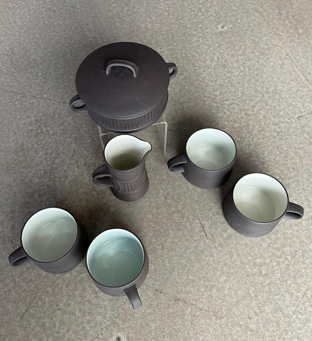 Dansk JHQ Early Flamestone Set Quistgaard Denmark Production - Etsy