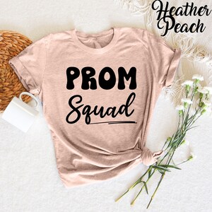 Prom Squad 2024, Funny Graduate Prom Class of 2024, Prom Shirts Women ...