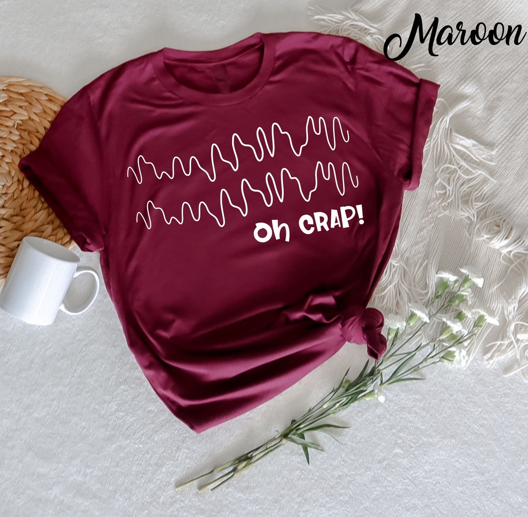 Funny Cardiac Rhythm, Oh Crap Nurse T-shirt, Funny Gift for ...