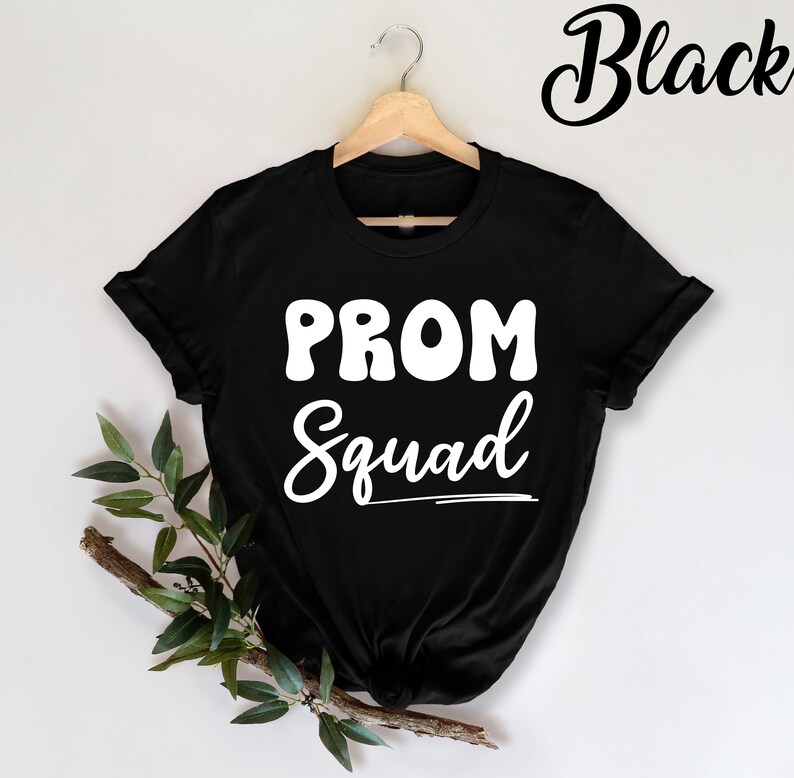 Prom Squad 2024, Funny Graduate Prom Class of 2024, Prom Shirts Women ...