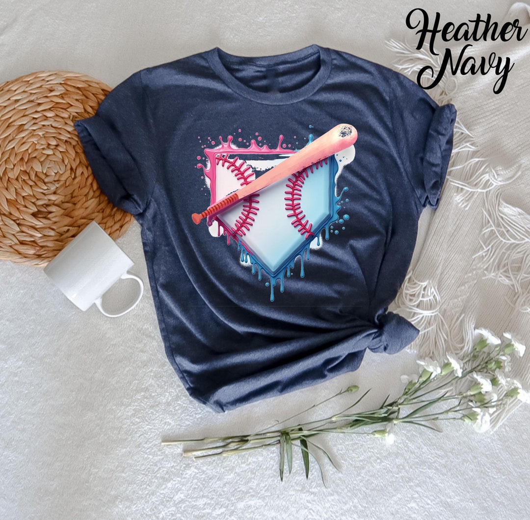 Sport Baseball Home Plate Drip With Sprinkles T-shirt, Drip Design ...