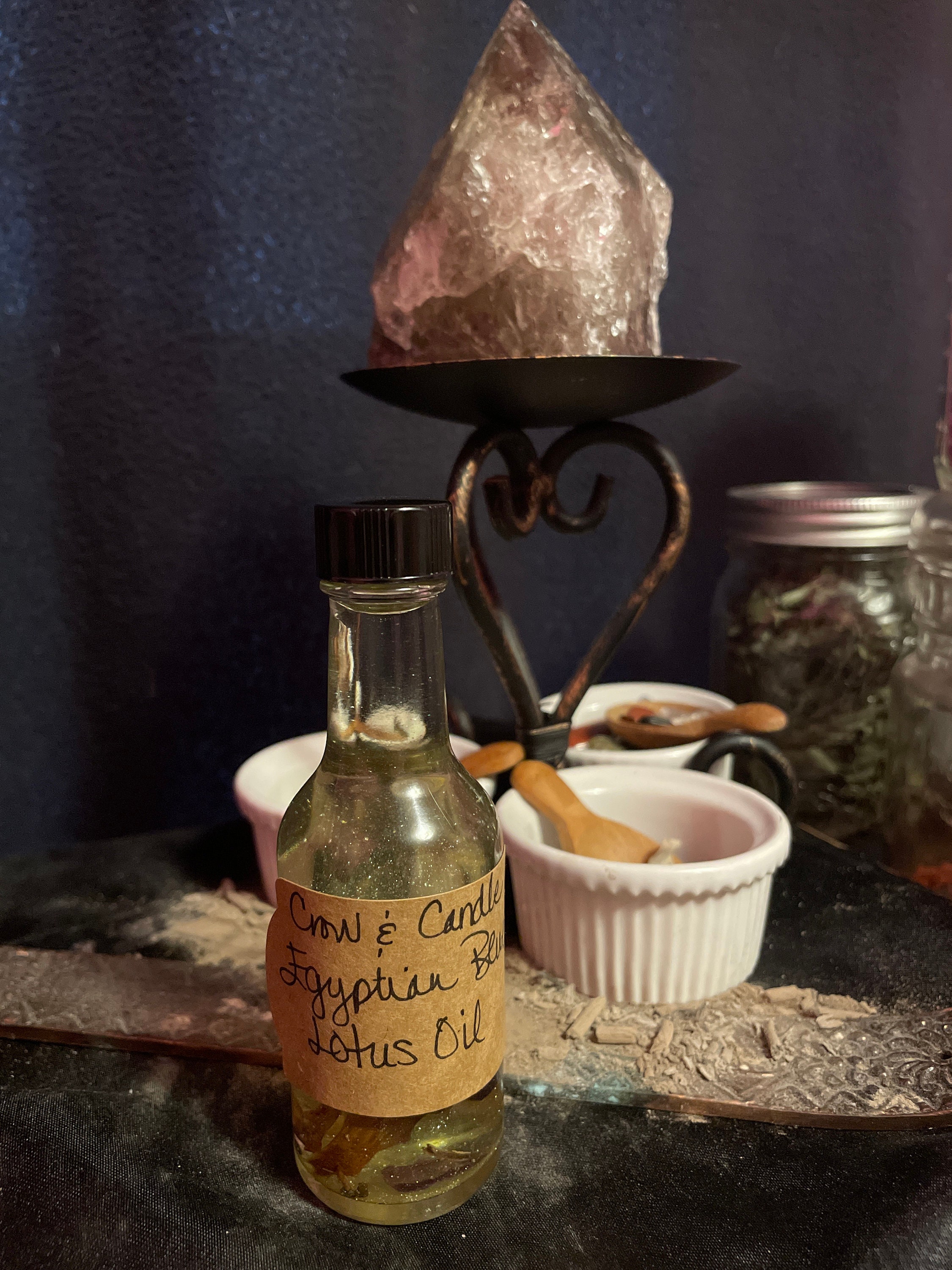 Egyptian Blue Lotus Ritual Oil - Etsy