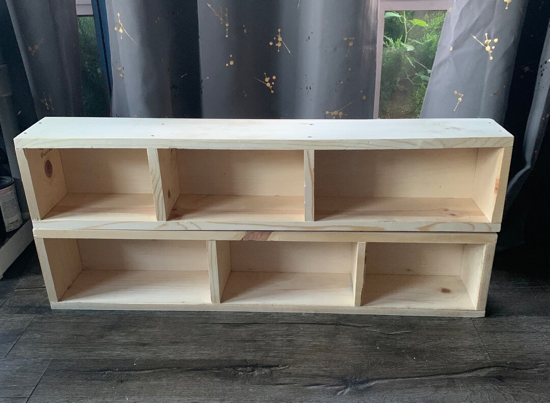 Shelf Wooden Storage Shelf Stackable Shelves - Etsy