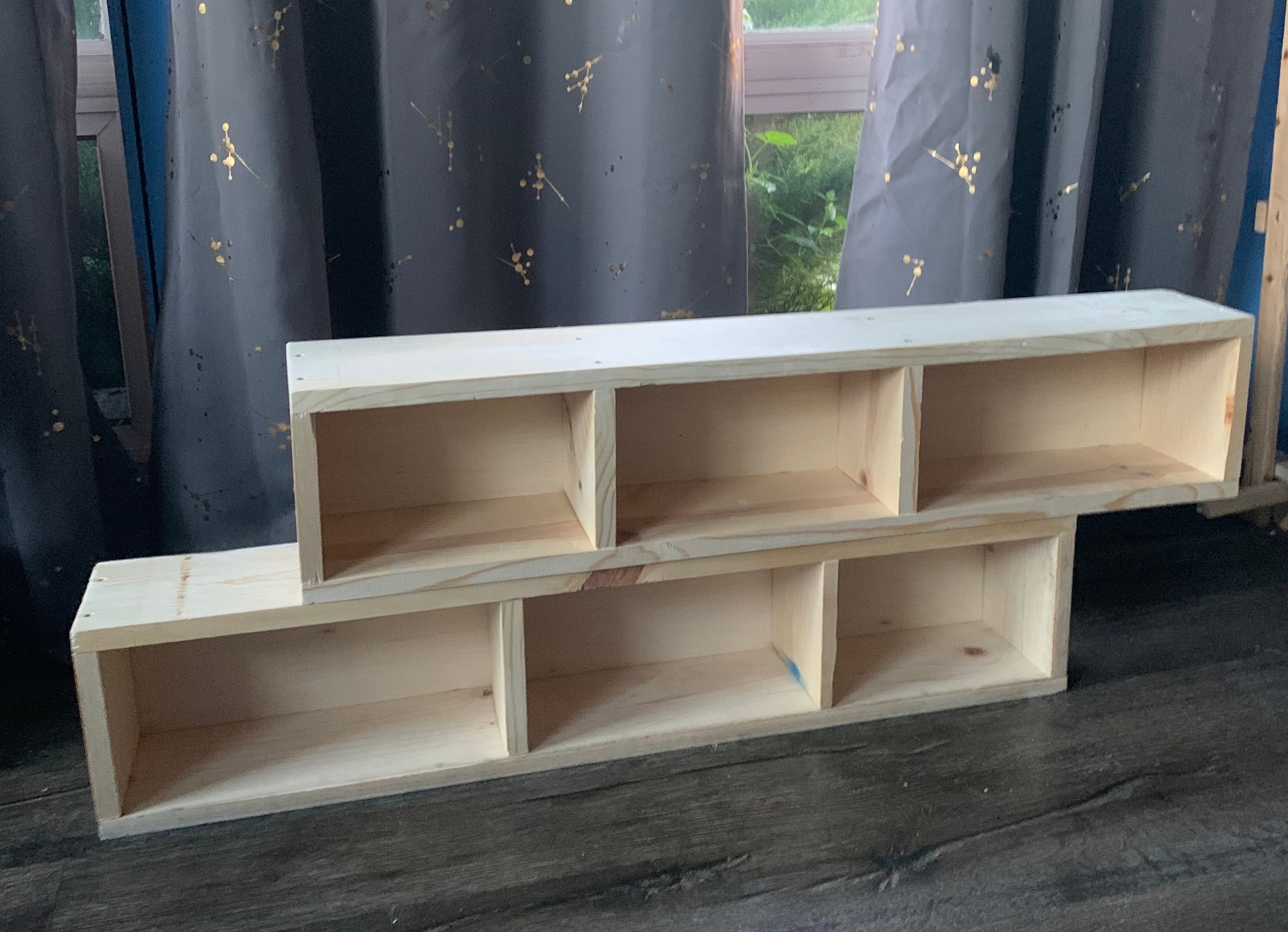 Shelf Wooden Storage Shelf Stackable Shelves - Etsy