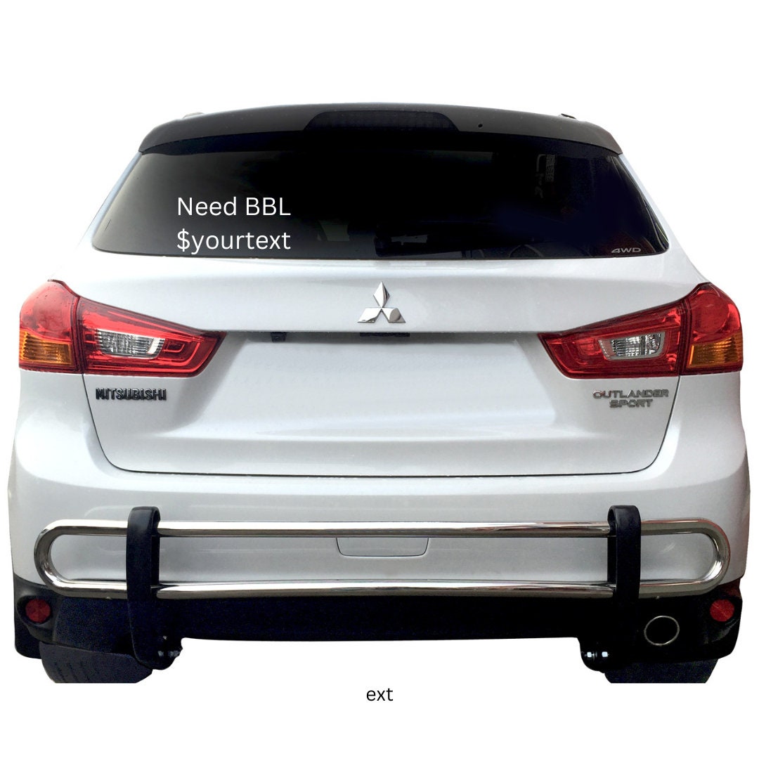 Need BBL, Funny Car Stickers, Funny Car Decal, Customized Car Decal - Etsy