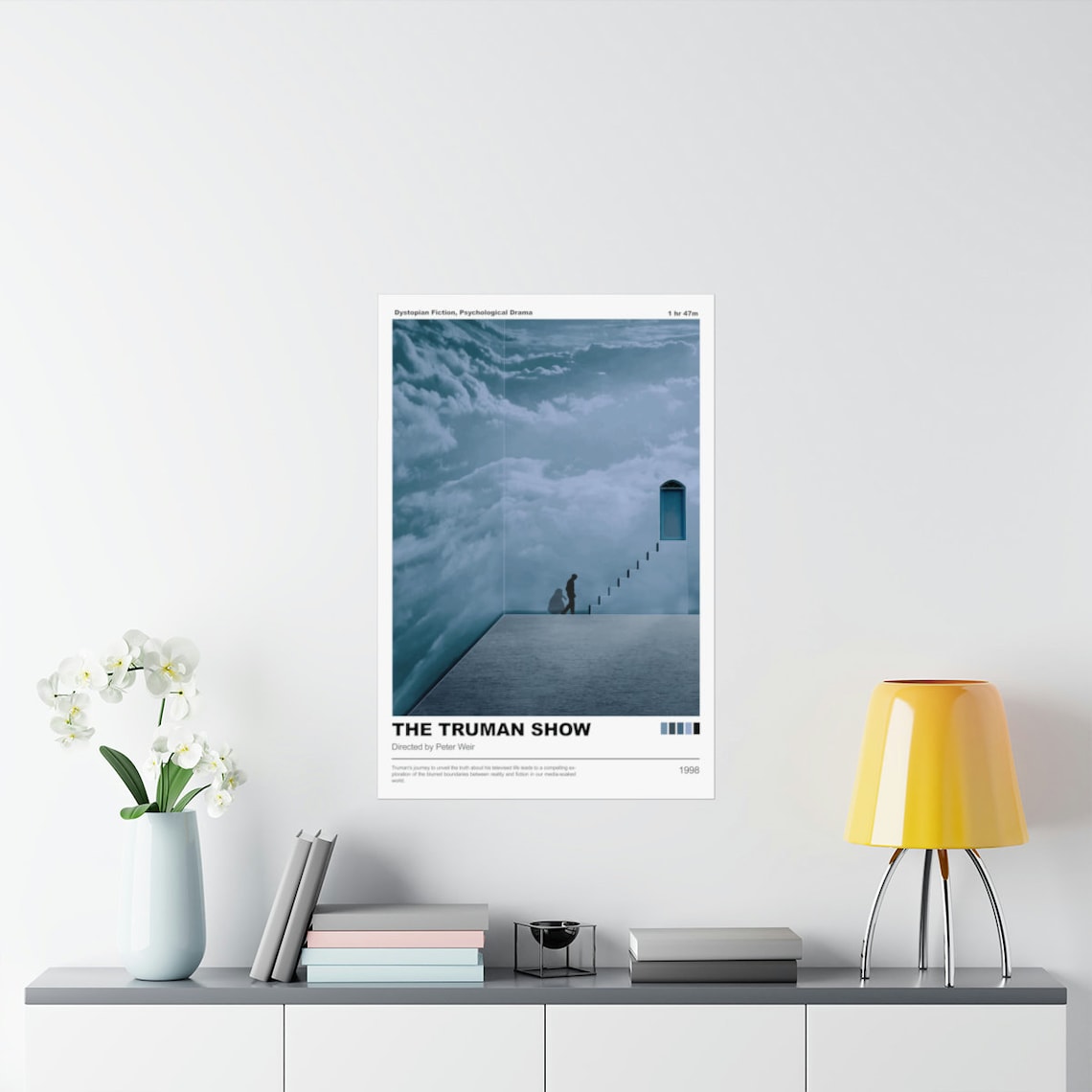 The Truman Show Retro Movie Poster Digital Download I Retro Movie ...