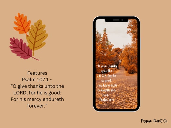 Fondo De Pantalla Cristiano De Otoño En Tamaño Completo