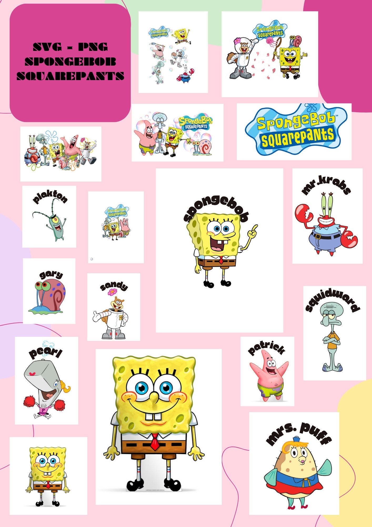 Spongebob Pearl Png
