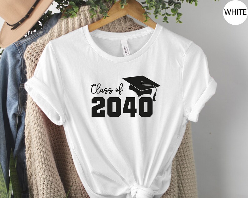 Class of 2040 2041 Handprint Shirt, Kindergarten, First Day of School ...