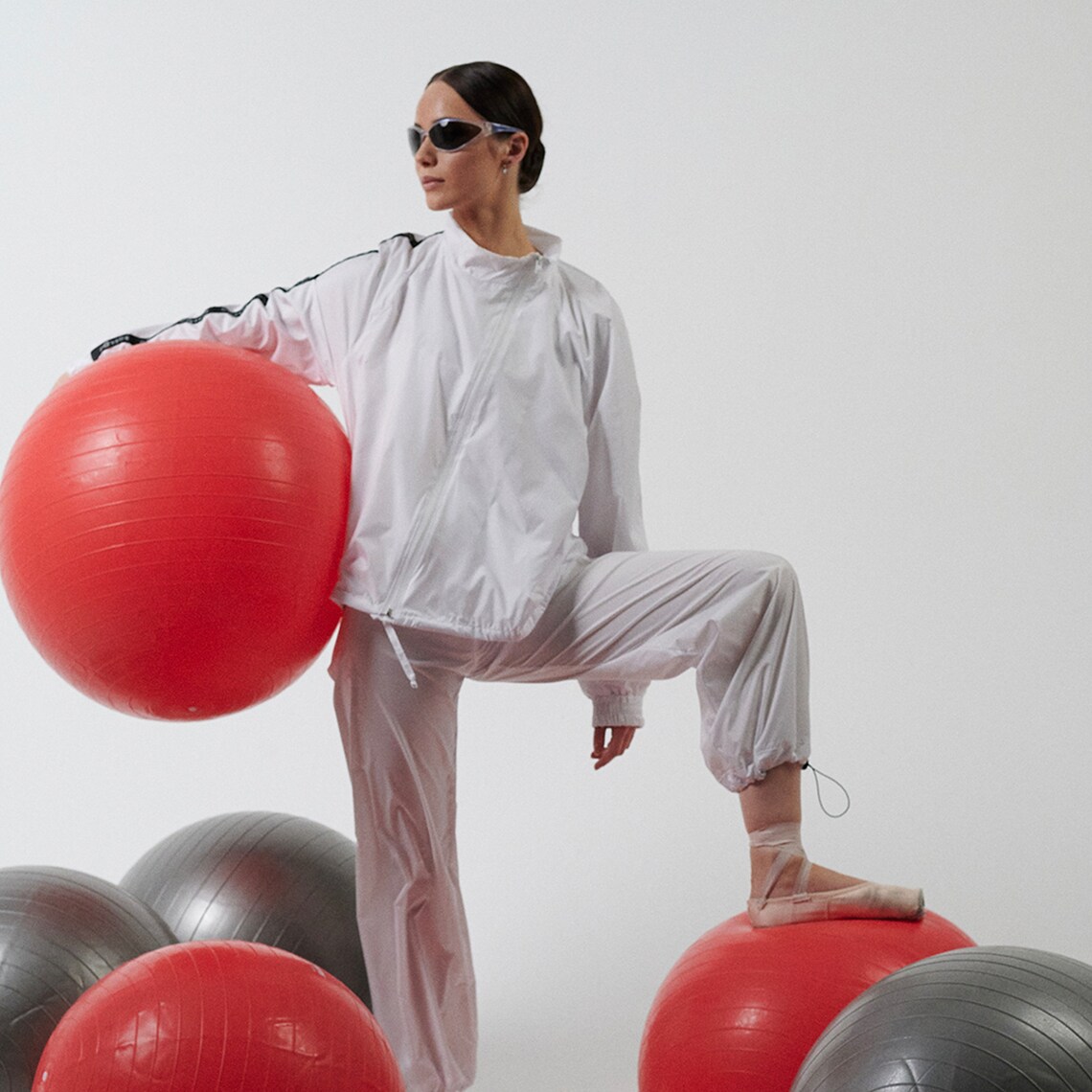 Ballet Warm-up Set - Fashion Workout Suit - Warm-up Clothing - Trash ...