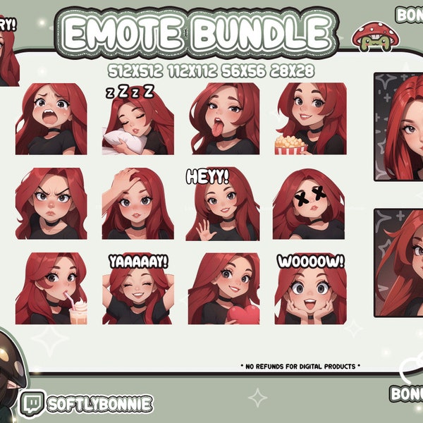 TWITCH EMOTES 08 - Etsy