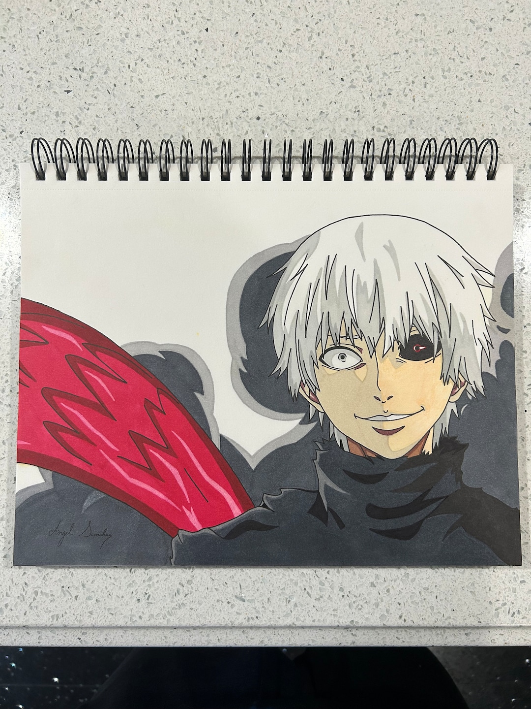 Anime Tokyo Ghoul Ken Kaneki as a Print Art - Etsy