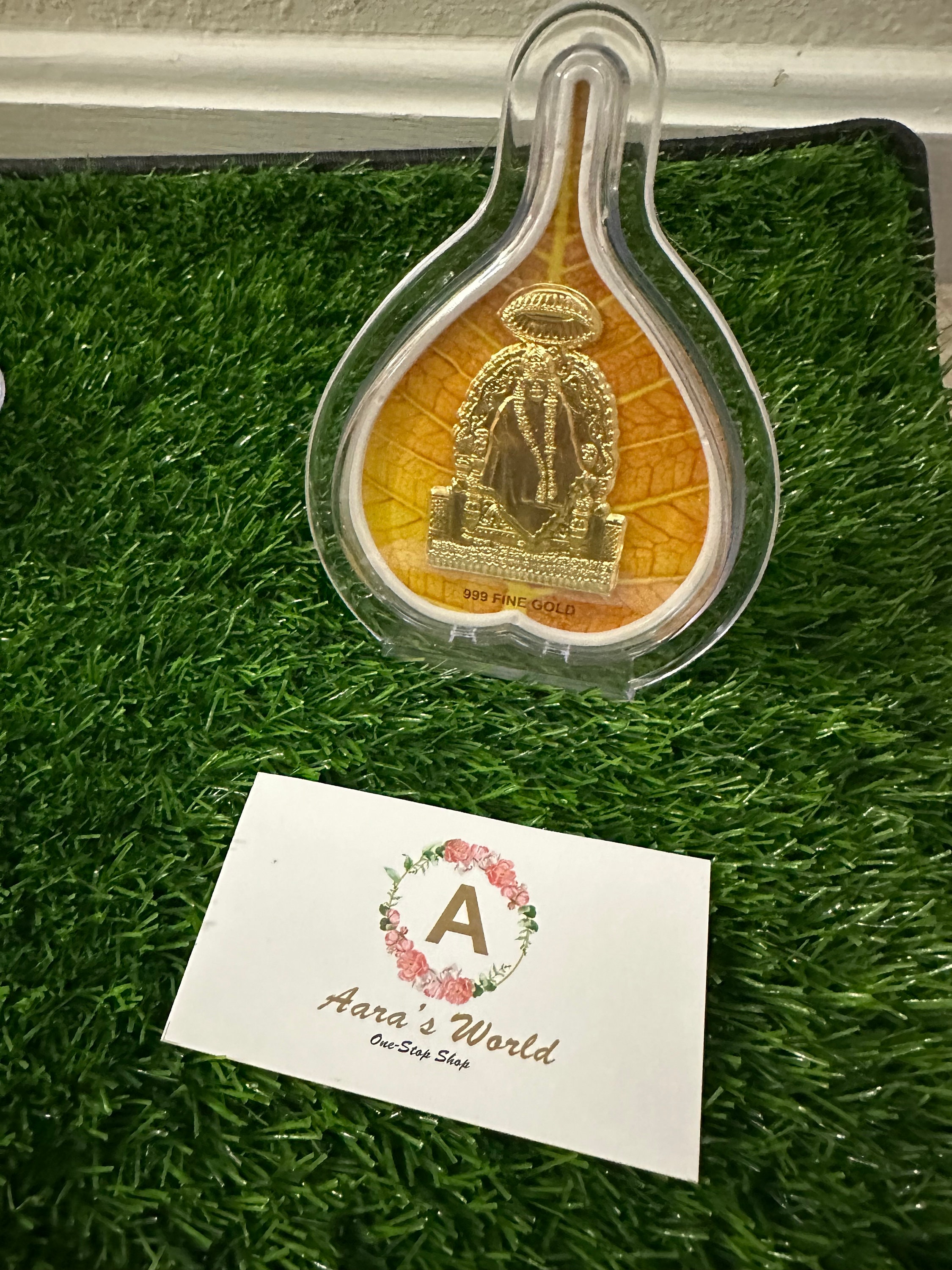 999 Pure Silver Ganesh Photo Frame, Indian God Silver Frame, Ornate ...