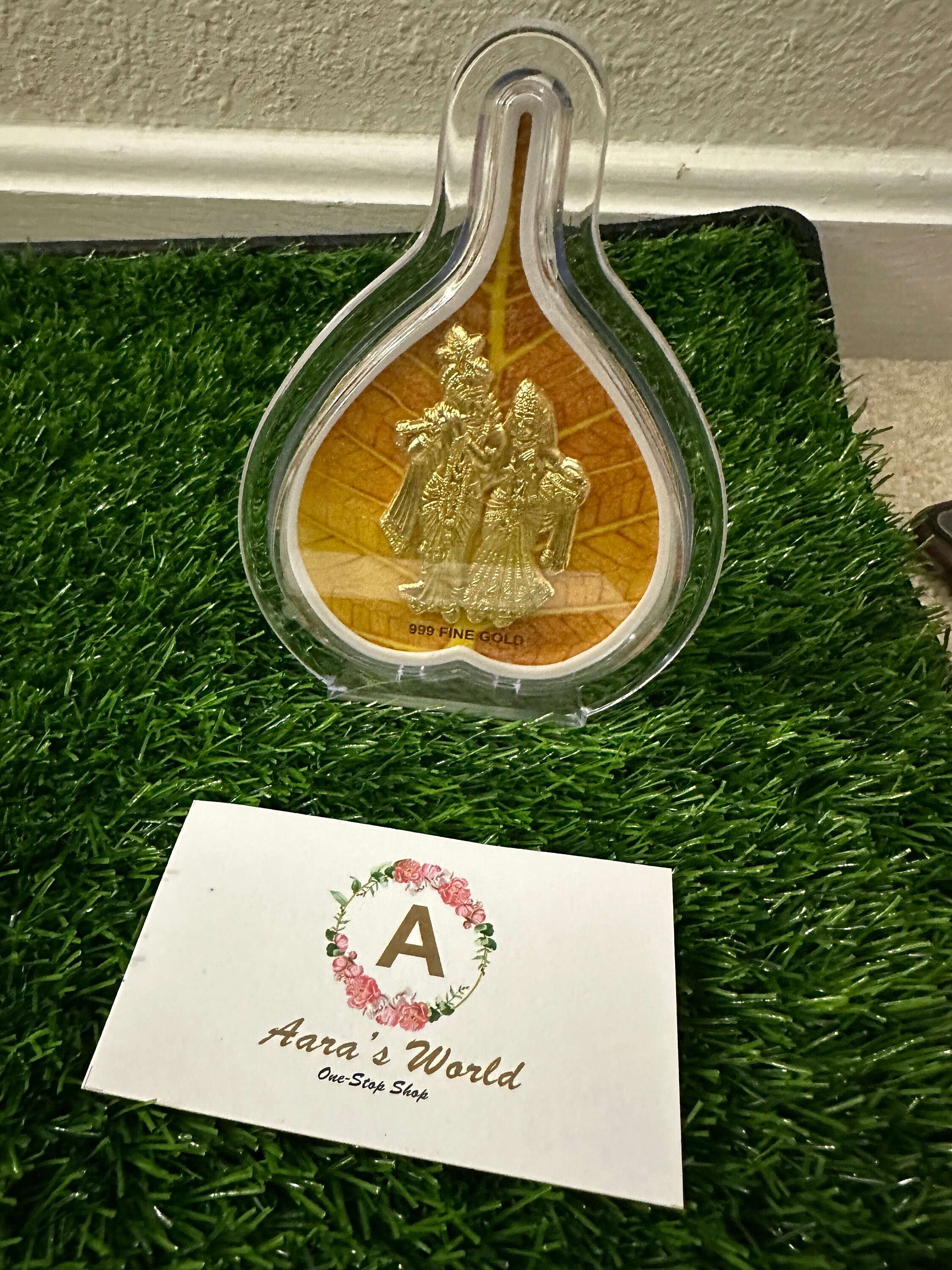 999 Pure Silver Ganesh Photo Frame, Indian God Silver Frame, Ornate ...